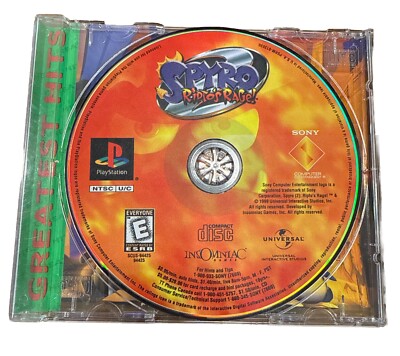 Spyro 2: Ripto's Rage (Sony PlayStation 1, 1999) PS1 Disc Only Tested ...