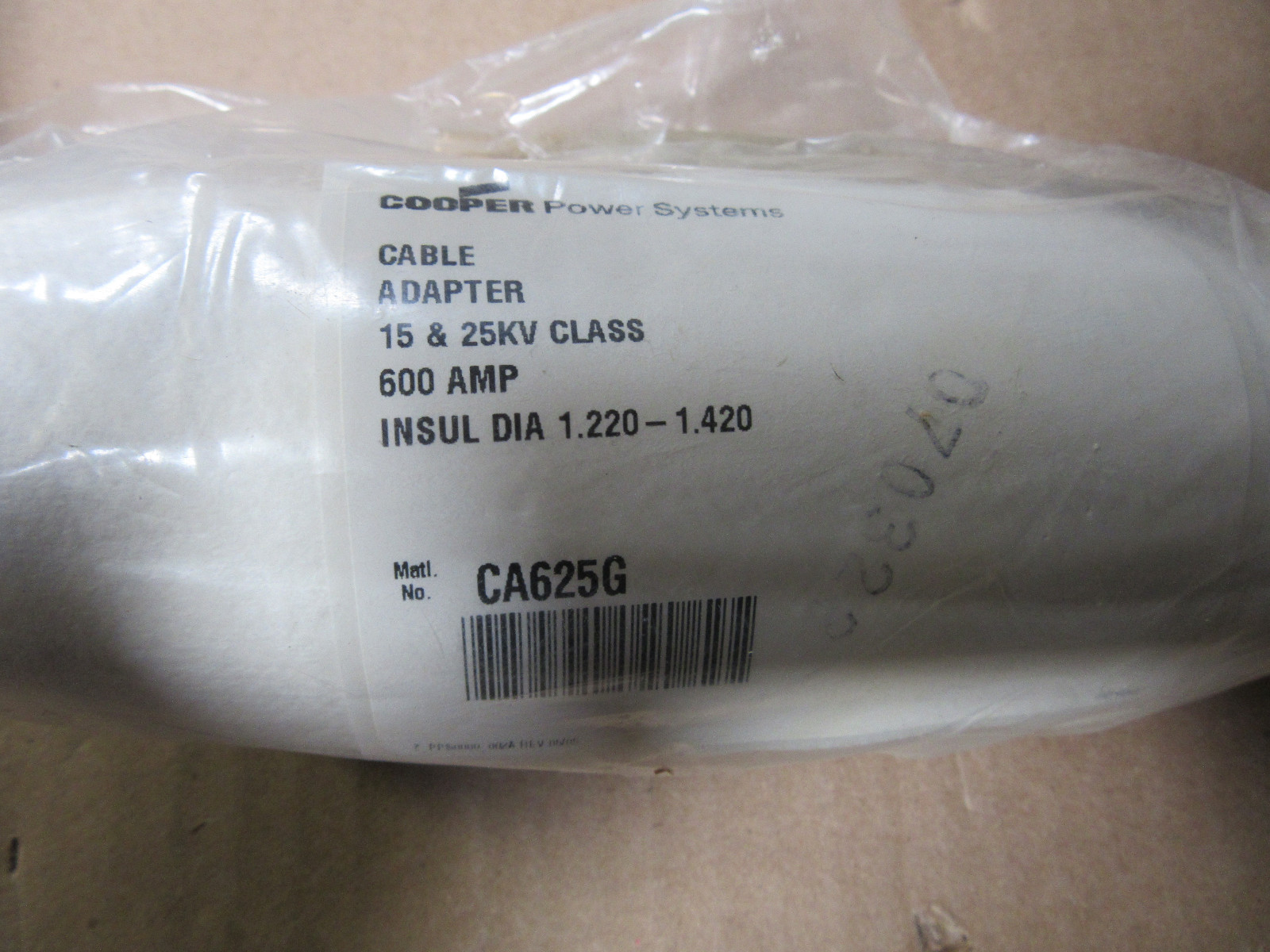 Cooper CA625G Cable Adapter 15 & 25 KV 600 Amp NEW!!! Free Shipping | eBay