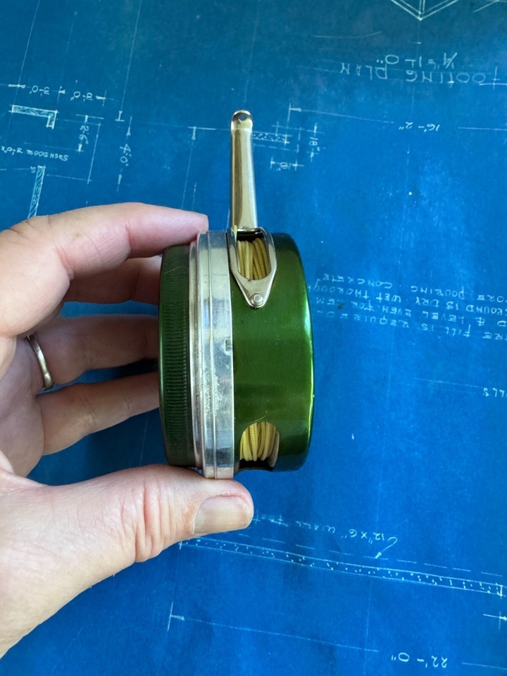 VINTAGE AUTOMATIC MOHAWK MARTIN FLY REEL NO. 47 FISHING | eBay