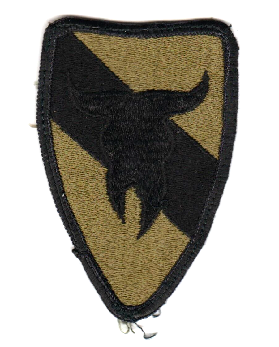 US ARMY 163rd ARMORED BRIGADE Olive/Drab Patch | eBay