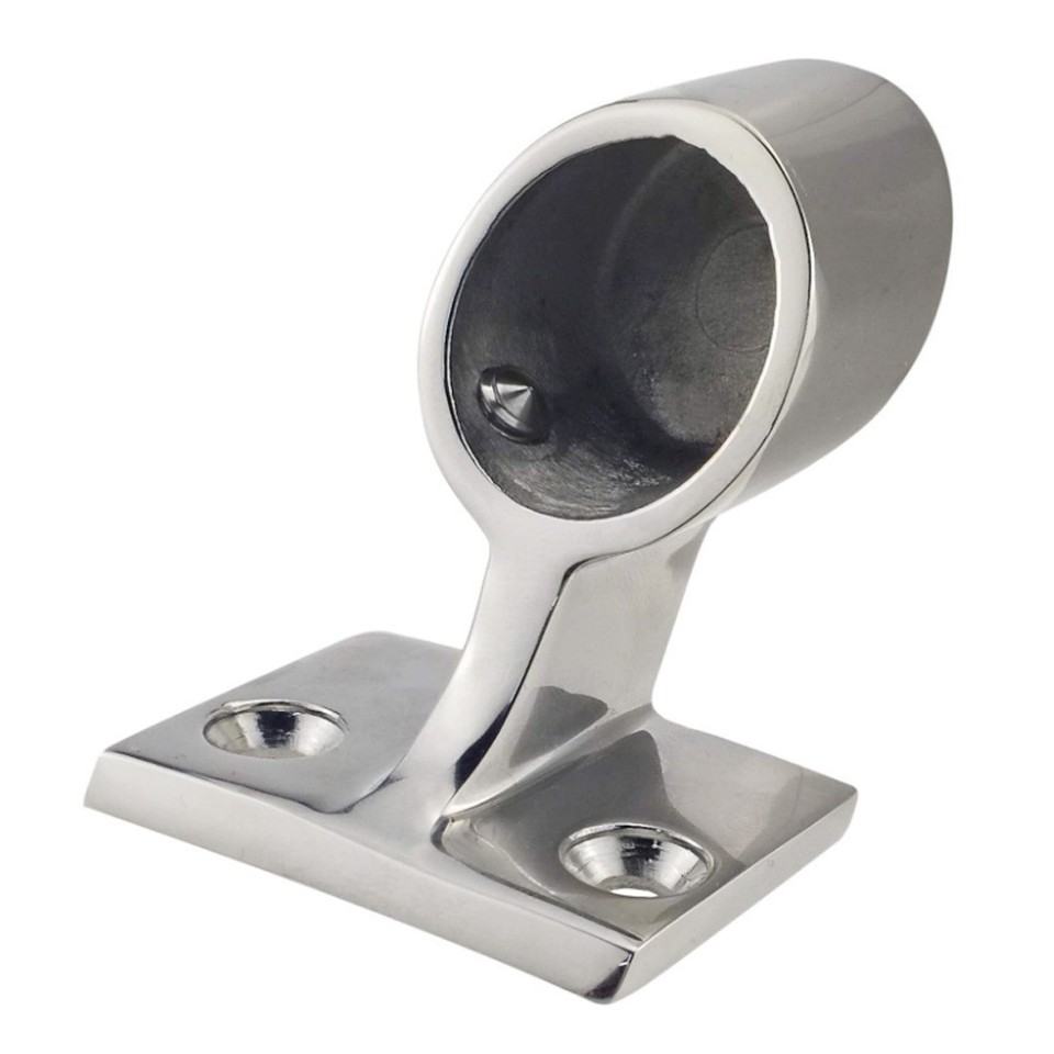 316 Stainless Steel Rail Bracket Boat Hand Rail Yacht 22mm 25mm Middle ...