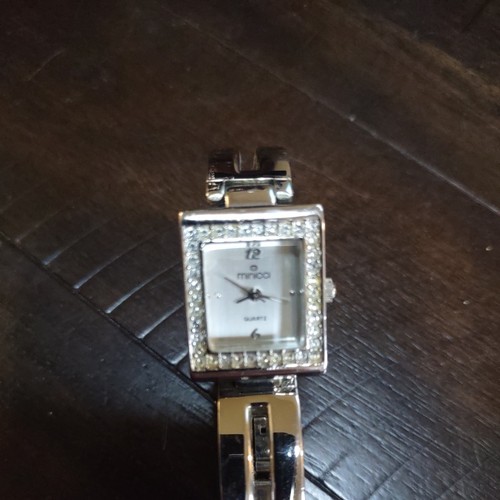Minicci Womens Watch 20mm Case Gem Set Bezel Quartz Three Hands | eBay