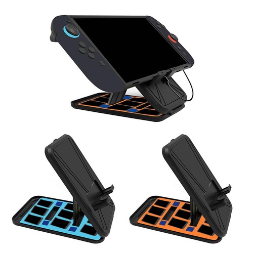 For Switch 2 Foldable Base Stand Holder Console Display Rack Multi ...