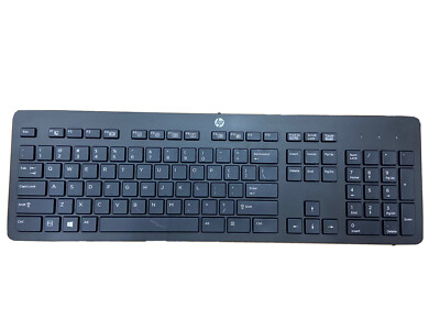 HP Slim Keyboard USB Wired320K HP HQ-TRE 71025 w/ Number pad | eBay