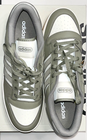 New ADIDAS MEN 11.5 BREAK START IH7966 SHOES SILVER PEBBLE CHALK NWT ...