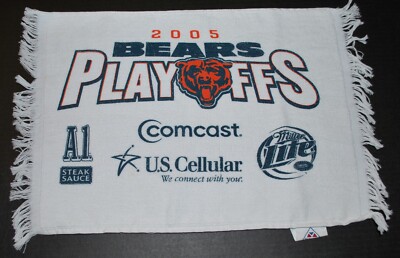 Steelers Terrible Towel Chicago Bears Soldier Field NFL Playoffs Rally ...