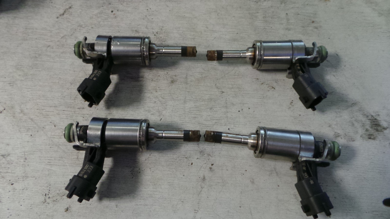 Ford Focus Injector Set of 4 Injectors St250 2011-2018 Mk3 Bb5e-9f593 ...