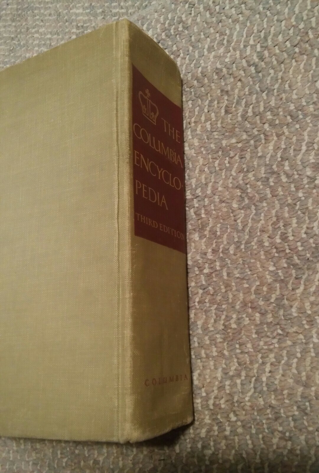 000 The Columbia Encyclopedia Third Edition (Vintage Hardback Book ...