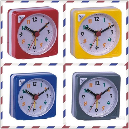 Operated No Tick Mini Alarm Clock Number Clock Home Decor Bedside ...