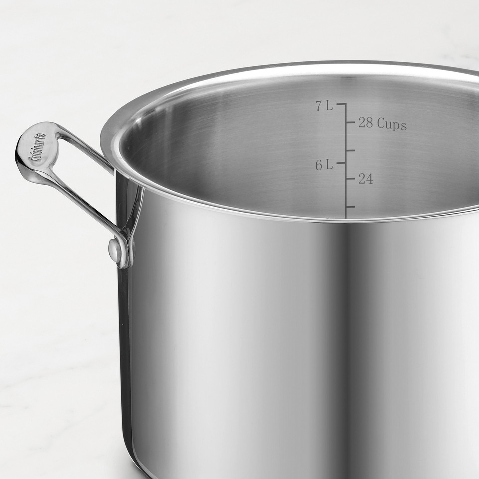 Cuisinart Chef's Classic Stainless-Steel 17-Piece Cookware Set | eBay