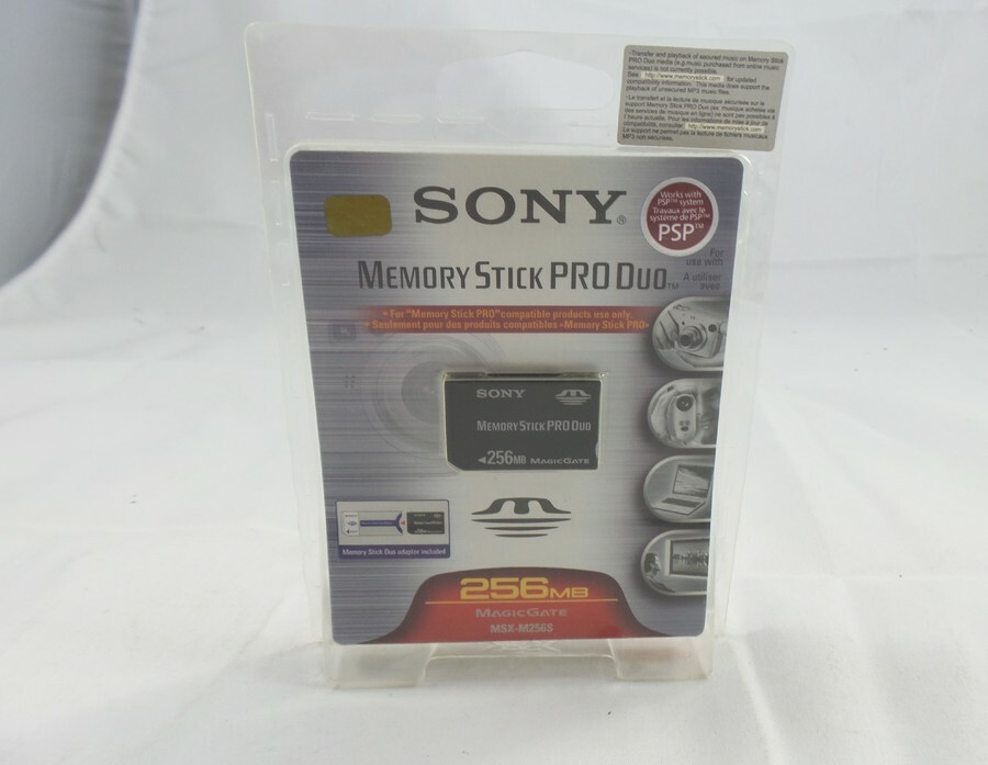Sony 256 MB Memory Stick Pro Duo Flash Memory Card (MSXM-256S ...
