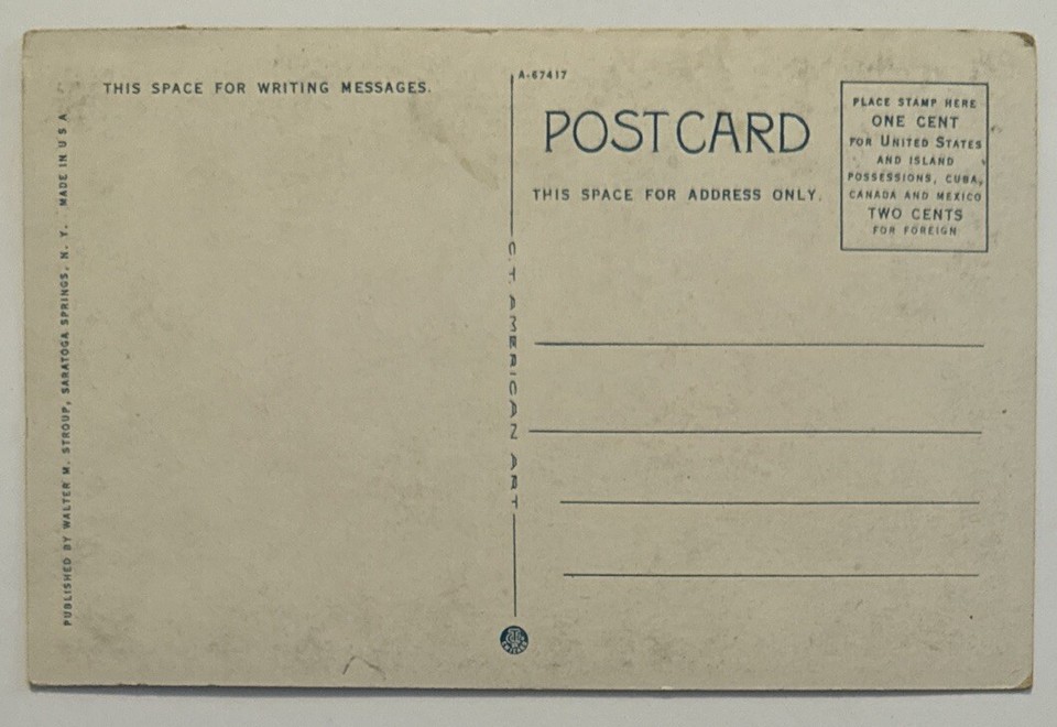 Saratoga Race Track New York NY Jockeys Watching Steeplechase 1920s ...