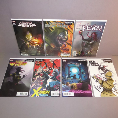 Venomized Variants, Villians , Mary Jane, Iron Man, Venom Lot of 7 ...