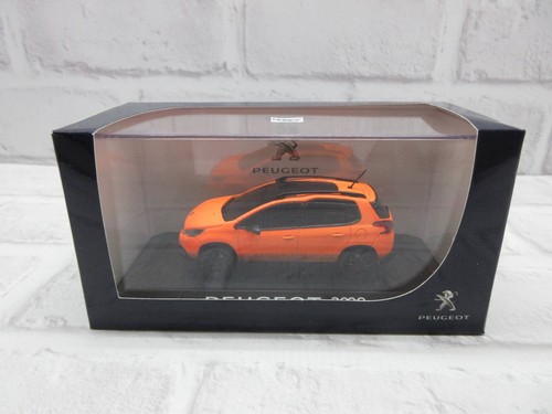 1/43 Norev Peugeot 2008 Matt Orange Dealer Model Car Minicar | eBay