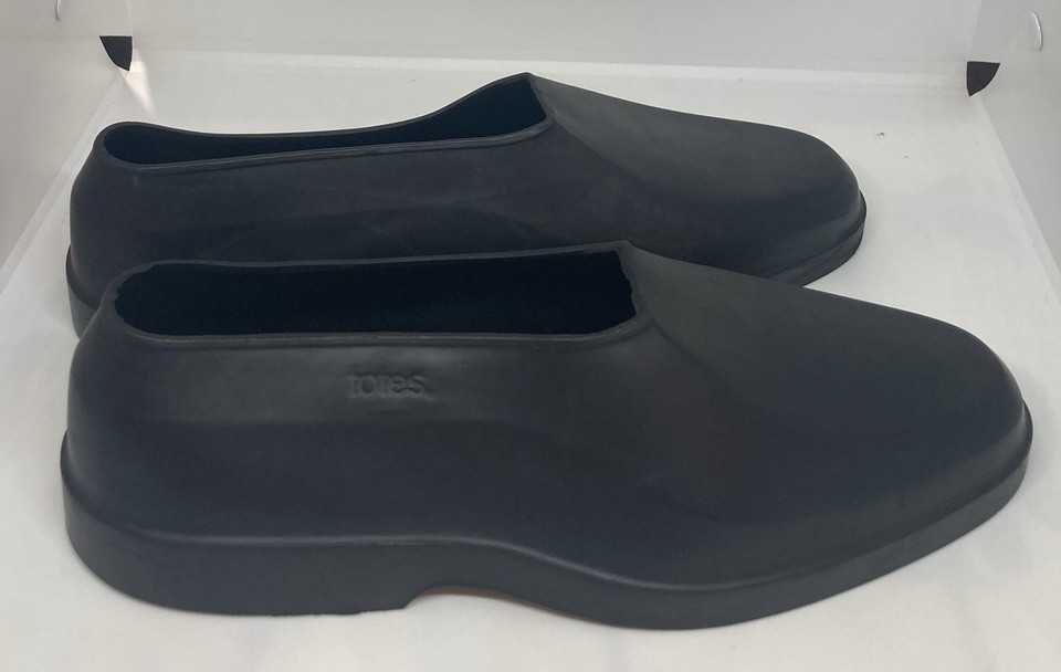Totes Rubber Overshoes Large Galoshes Protective Waterproof Rain Snow ...