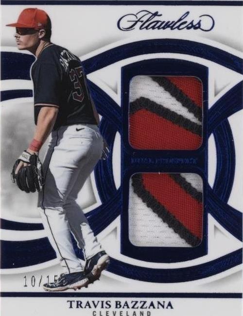 2025 Panini Flawless - Dual Prospect Patches Travis Bazzana #DPP-TB ...