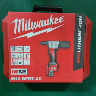 Milwaukee 12V Ricaricabile Wireless Rivet Gun Set M12 BPRT-201C ...