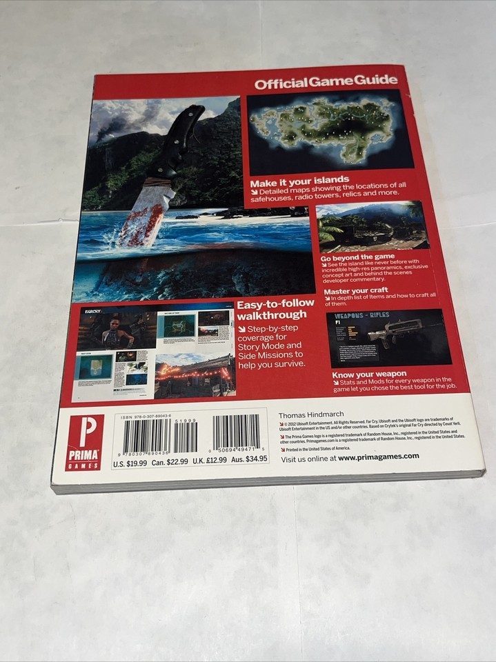 Far Cry 3 Prima Official Strategy Game Guide Book P26 | eBay