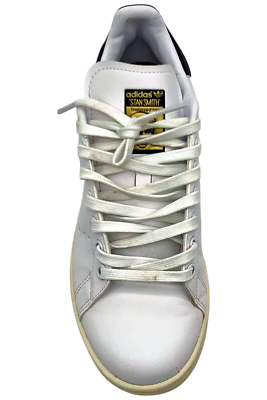 Adidas Men's Stan Smith Sneakers White/Collegiate Navy/Off-White