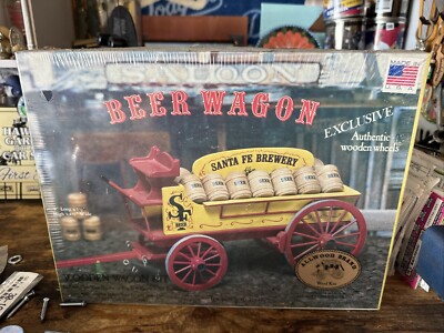 Allwood Brand Beer Wagon wooden model kit 5016 vintage 1977 New Open ...