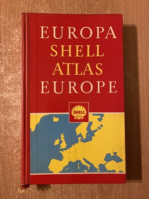 Europa Shell Atlas Europe (Hardcover) | eBay