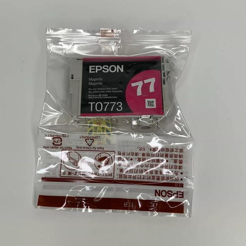Genuine Epson 77 Magenta Ink Cartridge T0773 for sale online | eBay