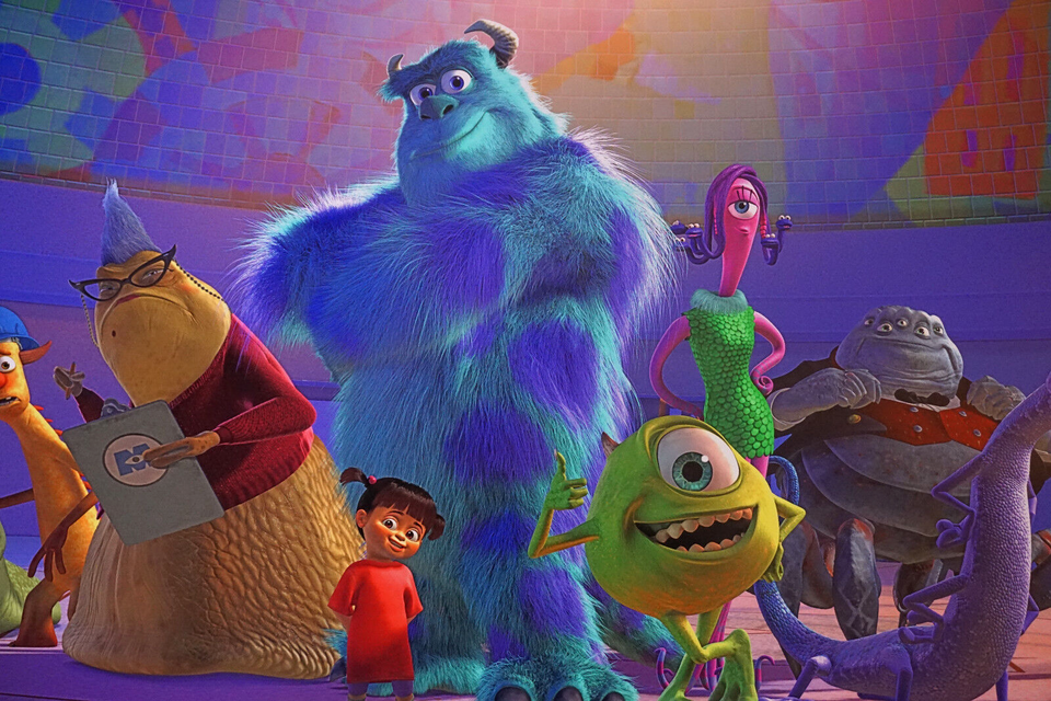Monsters Inc Sulley Mike Boo Celia Randal Disney Movie Poster 24X36 New ...