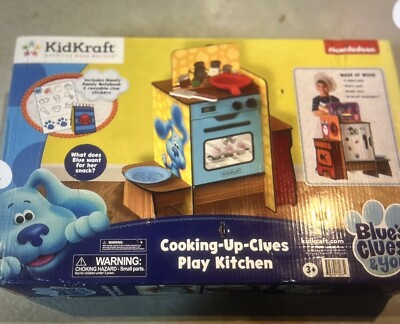 Blue’s Clues & You Cooking-Up-Clues Wooden Play Kitchen NEW Kid Kraft ...