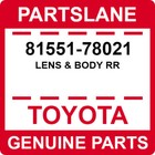 81551-78021 Toyota OEM Genuine LENS & BODY RR | eBay
