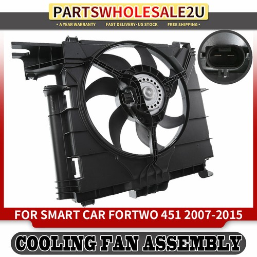 AC Radiator Condenser Cooling Fan Assembly 0002009323 for Smart 451 ...
