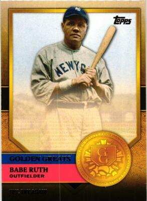 2012 Topps #GG-74 Babe Ruth Golden Greats | eBay