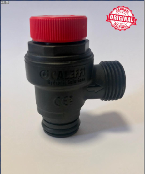 IDEAL LOGIC + 24 30 35 BOILER PRESSURE RELIEF VALVE 176610 BRAND NEW ...