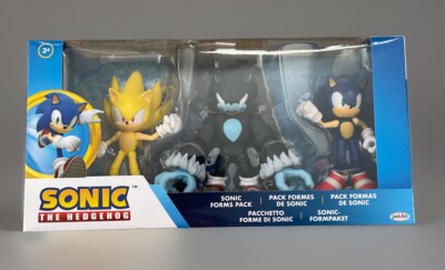 NEW Sonic The Hedgehog Jakks Pacific 3-Pack Werehog, Super Sonic | eBay