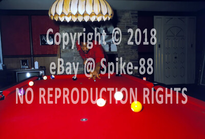 GEORGE FOREMAN PLAYING POOL AT HOME 1975 | eBay