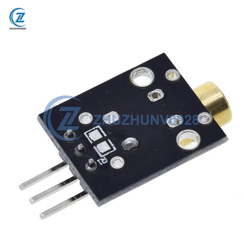 KY-008 3pin 650nm Red Laser Transmitter Dot Diode Copper Head Module ...