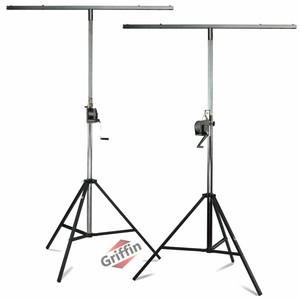 Crank Up Truss Lighting Stands - DJ Stage Light Mount Trussing Speaker ...