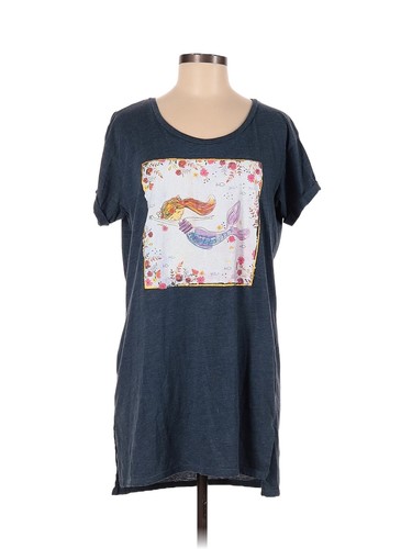 Natural Life Women Blue Short Sleeve T-Shirt One Size | eBay