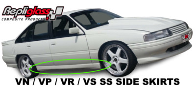 SIDE SKIRTS suitable for HOLDEN COMMODORE VP SS / executive SEDAN (pair ...