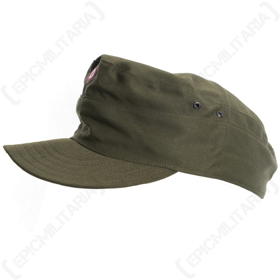 Original Austrian Army Olive Drab Field Cap - Original Military Surplus ...