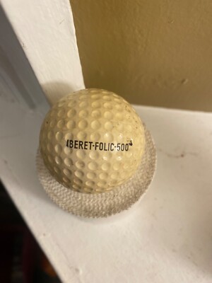 Abbott Beret Folic 500 Faultless B2 Vintage Golf Ball | eBay