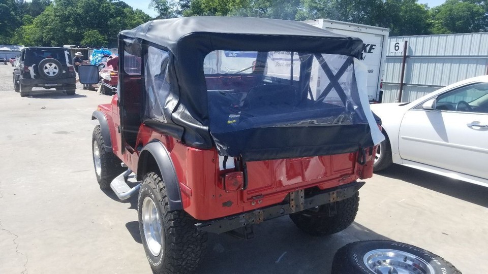 1970 JEEP CJ5 QUARTER PANEL CUT LEFT DRIVER RED | eBay