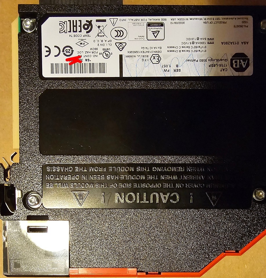 Allen Bradley 1756-L83ES /B GuardLogix 5580 Safety Controller | eBay