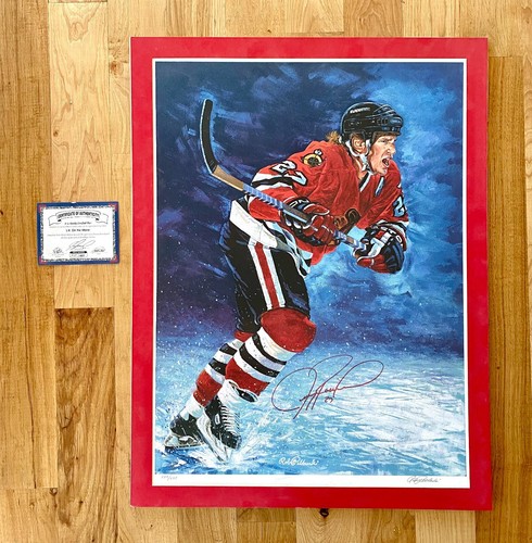 Jeremy Roenick Autographed Signed Limited Edition Roenick Lithograph ...