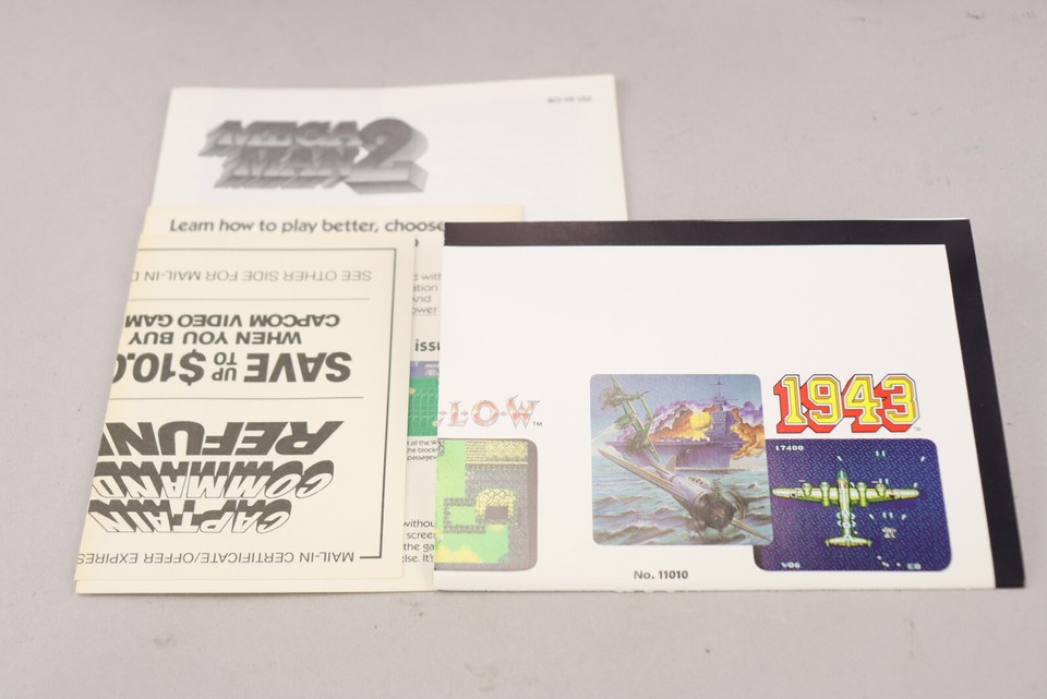 Mega Man 2 Nintendo NES 1988 Capcom VG+/EX CIB Complete in Box w ...