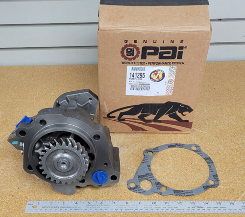 Oil Pump for a Cummins N14. PAI P/N 141295 Ref.# 3803369 3027421 ...