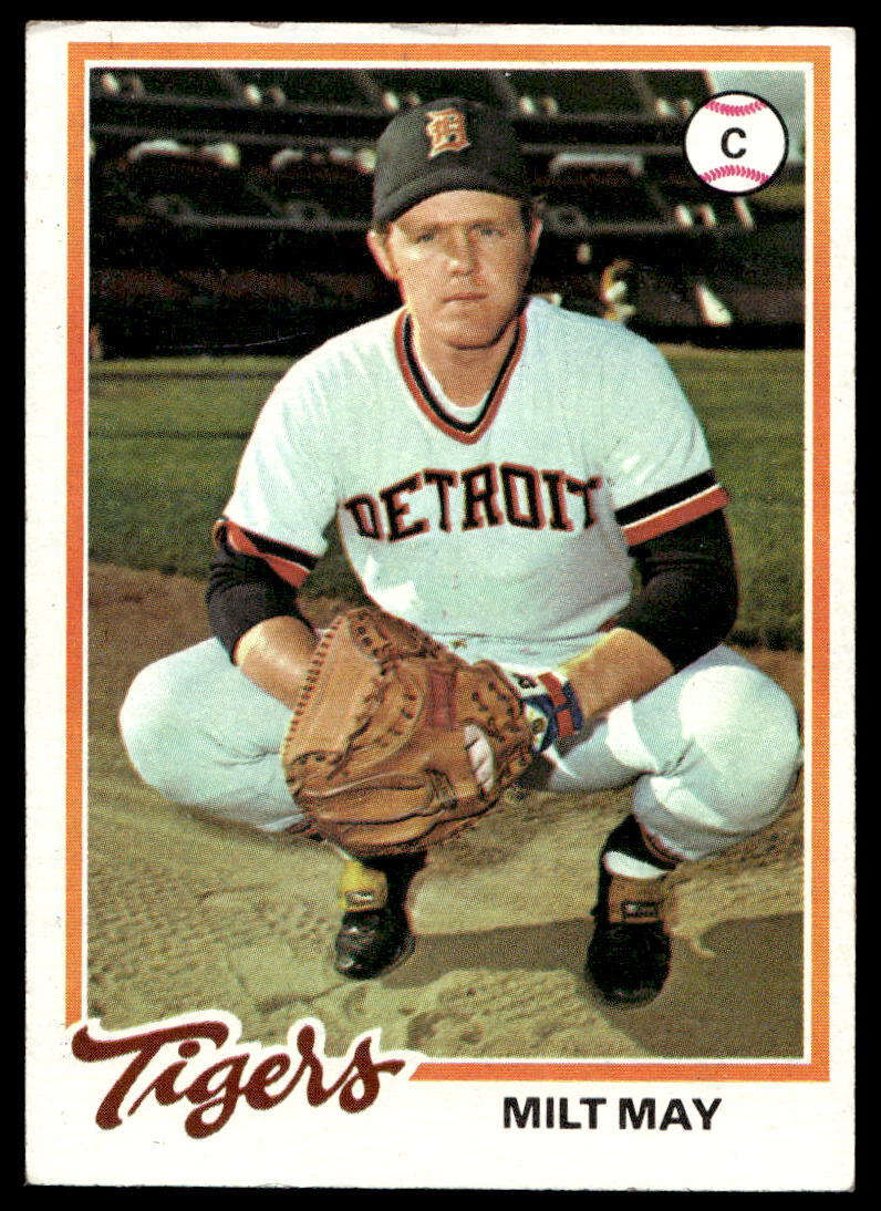 Milt May 1978 Topps #176 Detroit Tigers Baseball Card | eBay