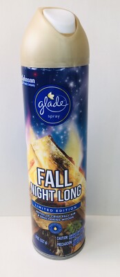 Glade Fall Night Long Spray Air Freshener & Deodorizer 8oz LIMITED ...