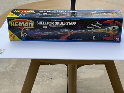 He-Man Electronic Skeleton Skull Staff Over 3 Ft. Long 1990 Mattel ...