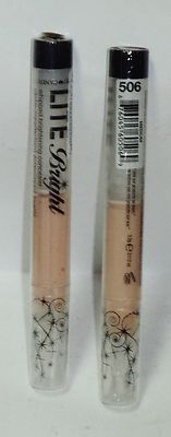 2 New HARD CANDY LITE BRIGHT Whipped Brightening Concealer MEDIUM #506 ...