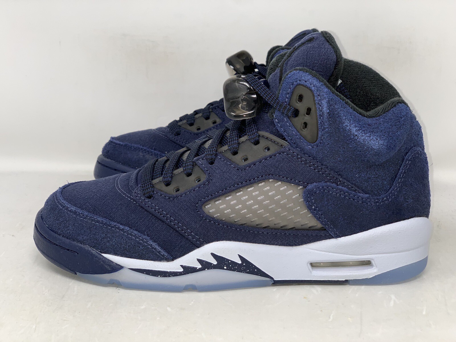 Air Jordan 5 'Georgetown' Midnight Navy Blue Sneakers, Size 5Y BNIB ...